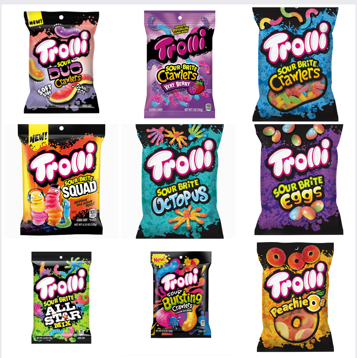 Gummy Bags Exotic Collection Variety Box