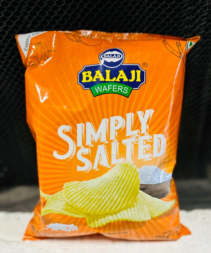 Balaji Wafers Simply Salted Potato Chips-Exotic World Snacks