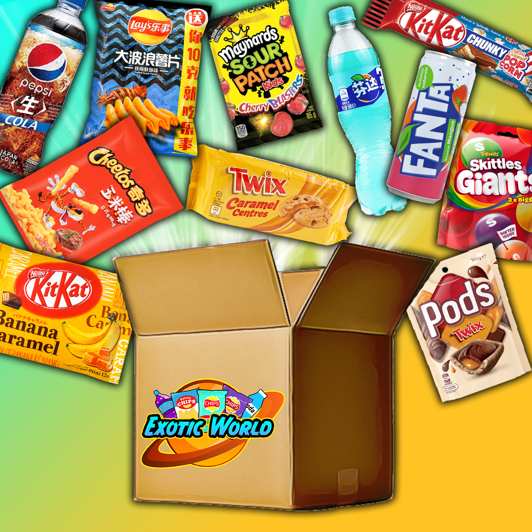 Mystery Box Diamond Edition - Exotic World Snacks